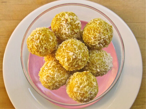 Mango Coconut Balls - HoneyColony