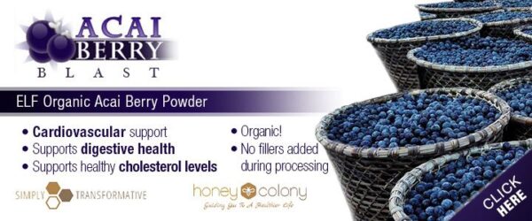 Acai Smoothie With Strawberry And Blueberry - HoneyColony