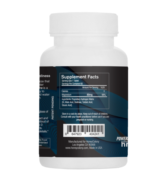 Shop Hydra+ Molecular Hydrogen Antioxidant Supplements - HoneyColony