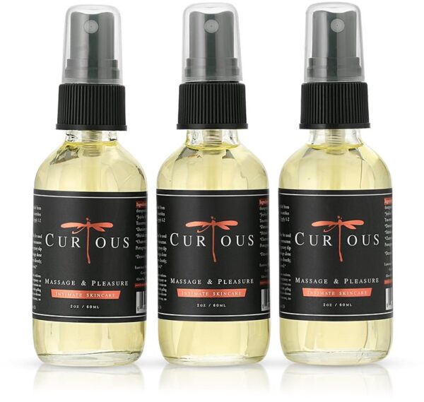 Shop Curious Intimate Massage Pleasure Moisturizer 2oz - HoneyColony